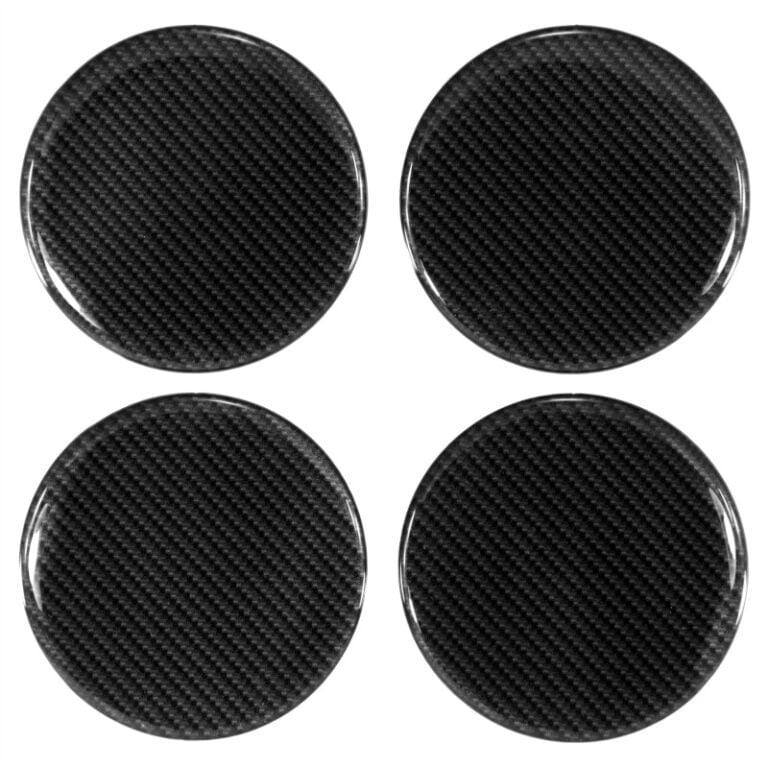 Decal for center cover - Carbon fiber - Hub-rings.com